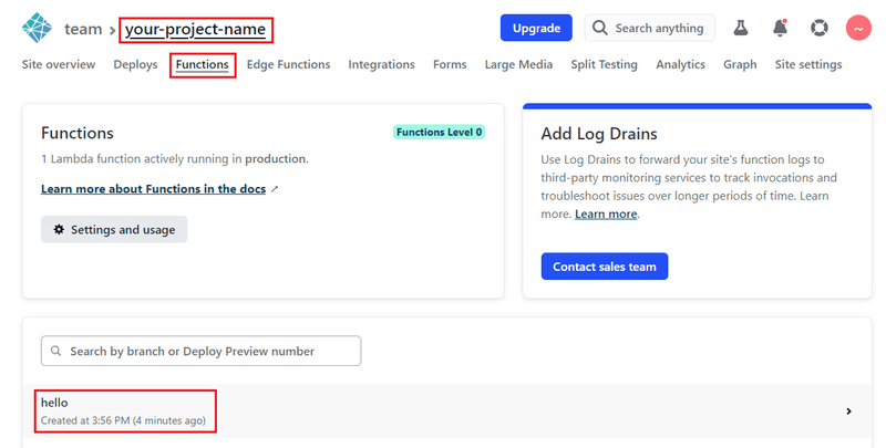 Deploy Netlify Serverless Functions With Nodejs And Github 6146